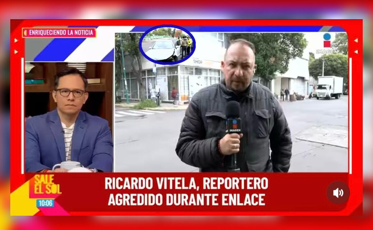 VIDEO: Reportero de Sale El Sol, es agredido EN VIVO por ebrio que ...