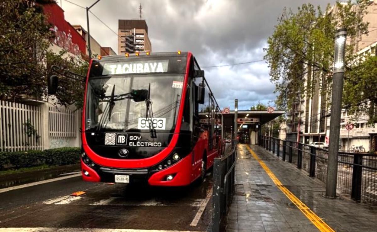 Metrobús CDMX: ¿Cuál es el avance de las unidades este día con lluvia?